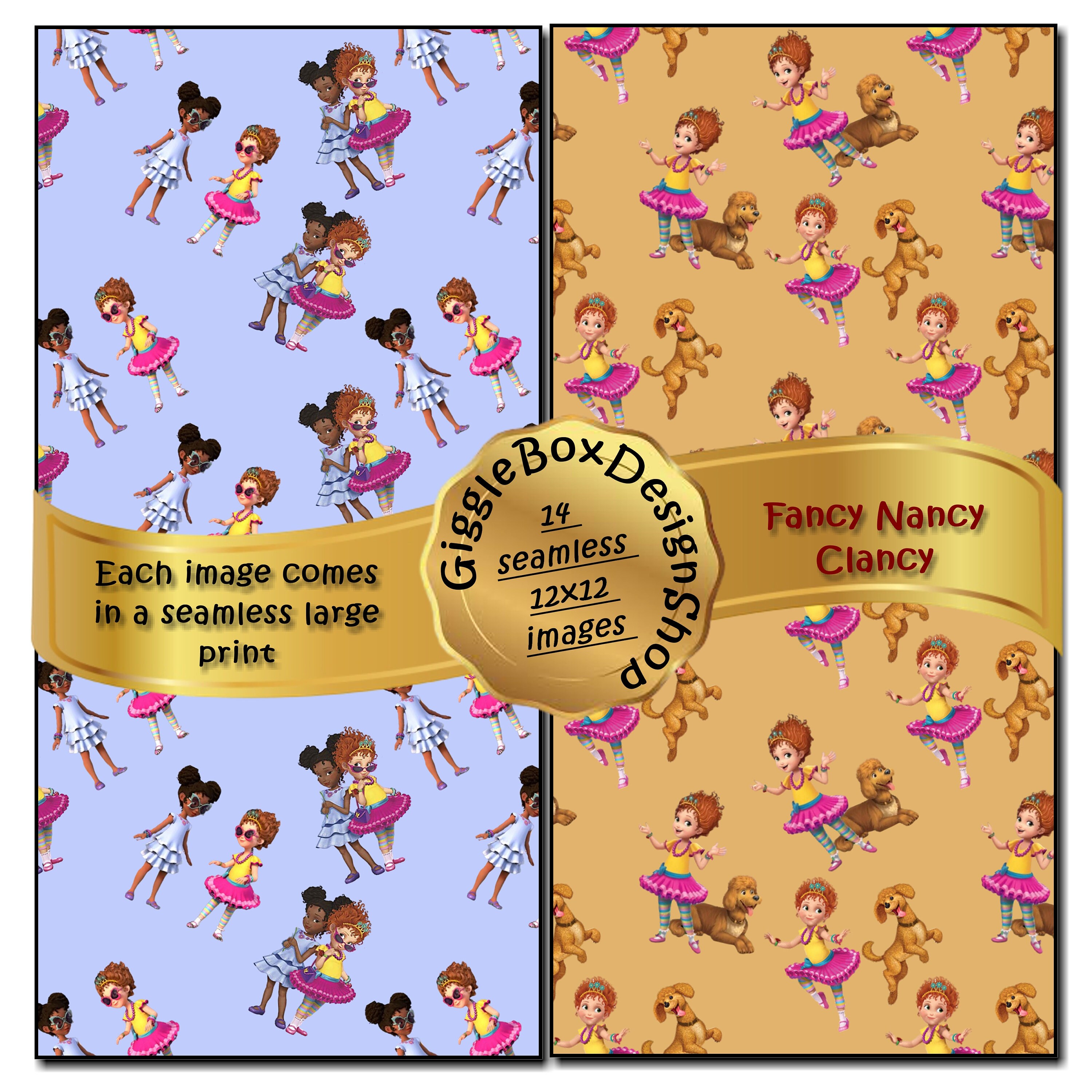 Fancy Nancy Clancy Party Printable Stationary Card Making - Etsy