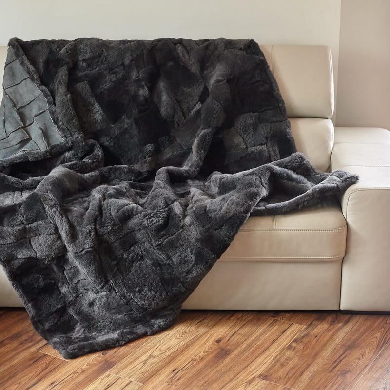 Real Furs Blanket - Etsy