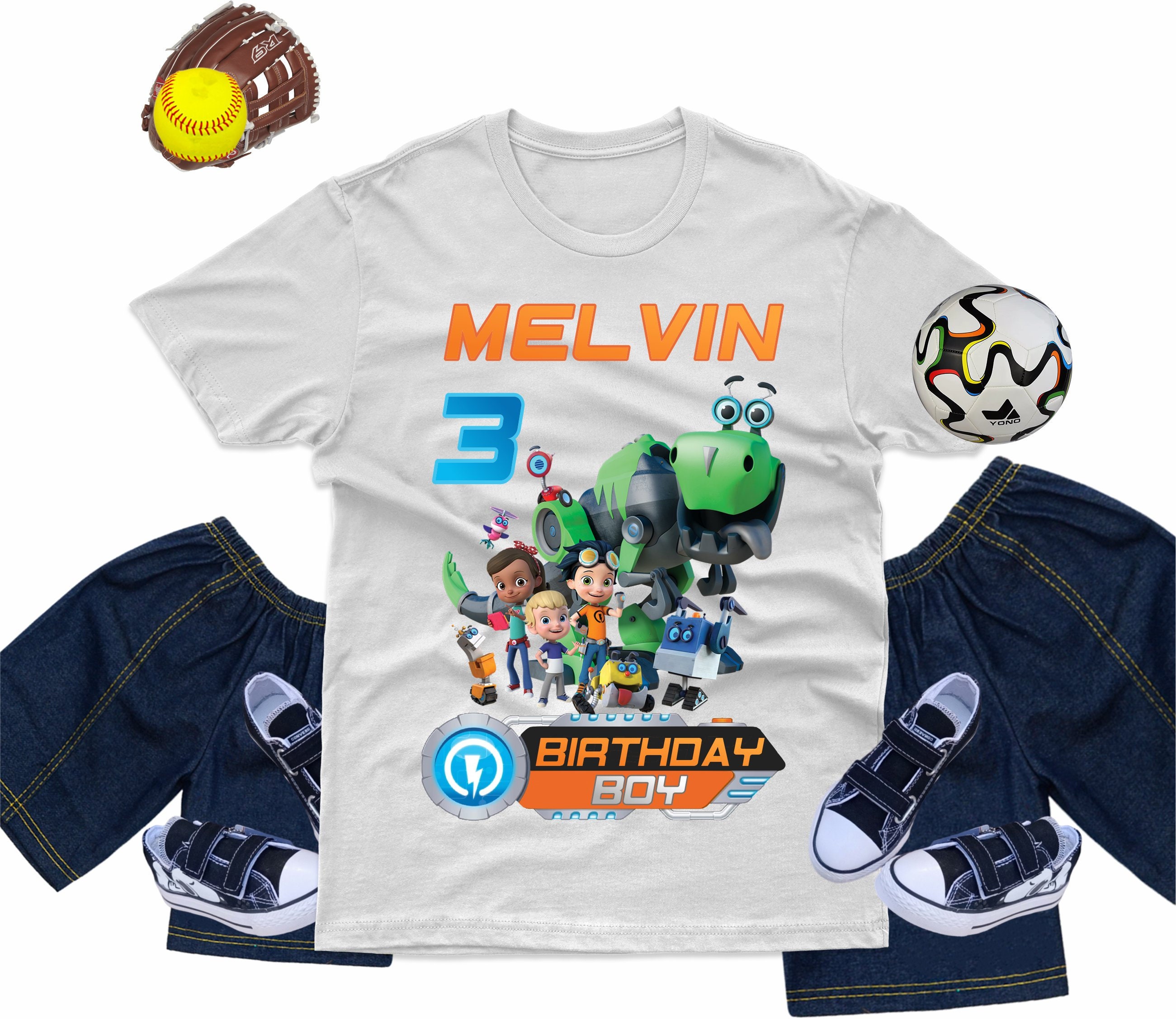 Rusty Rivets Birthday Iron on Transfer - Rusty Rivets Birthday Shirt ...