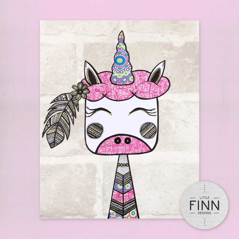 Flossy Flamingo Animals Nursery Print Scandi Decor Jungle - Etsy