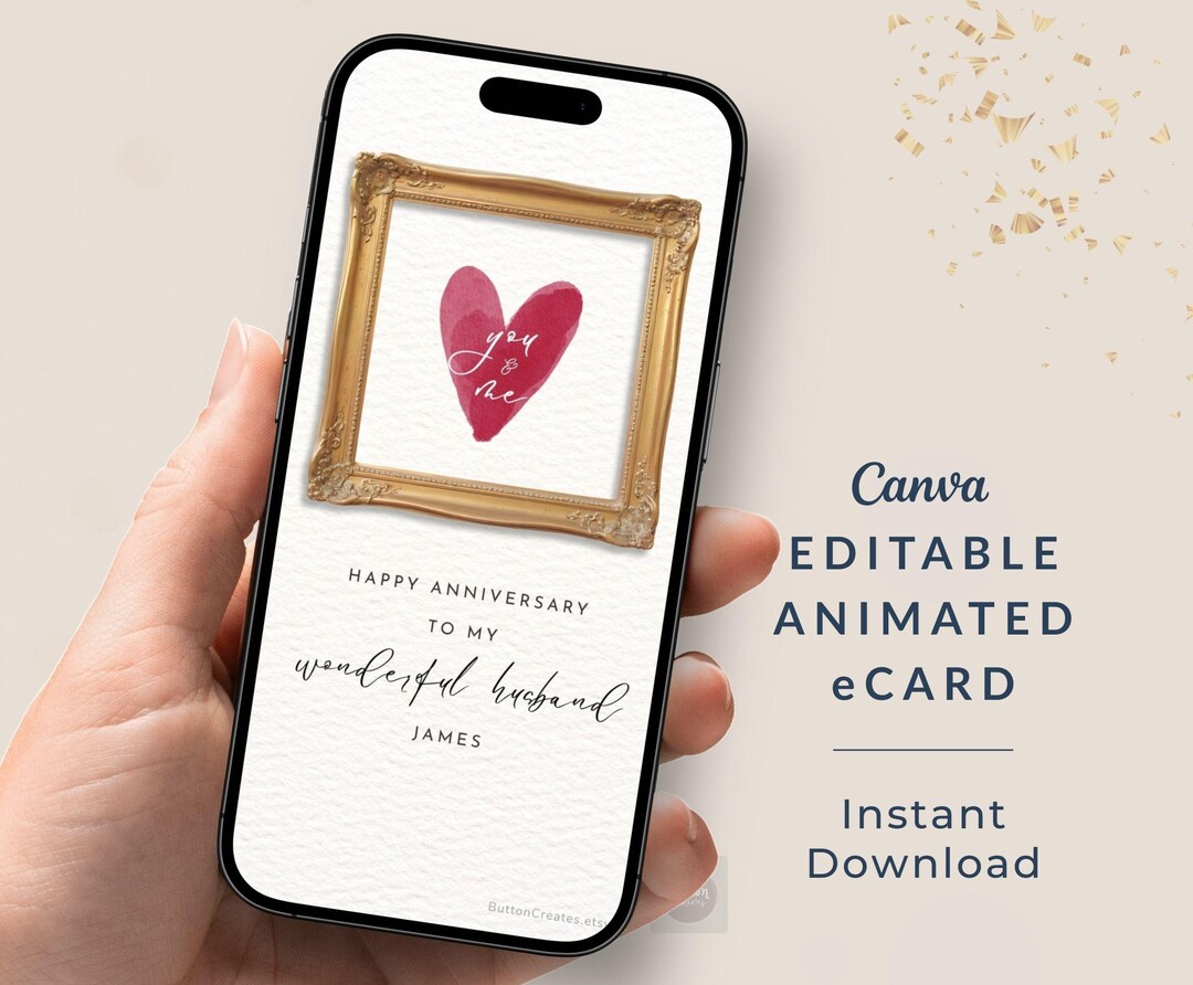 To My Husband Animated Anniversary Card, You & Me Valentine's Ecard ...