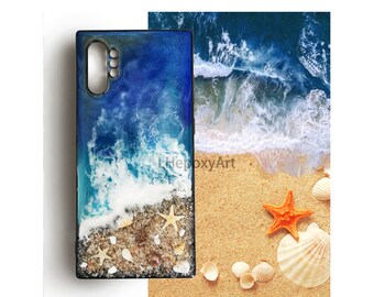 Ocean Resin Sand Starfish Shells Phonecase for Redmi Note 5 Case ...