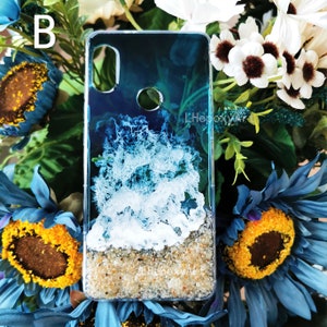Ocean Resin Sand Starfish Shells Phonecase for Redmi Note 5 Case ...