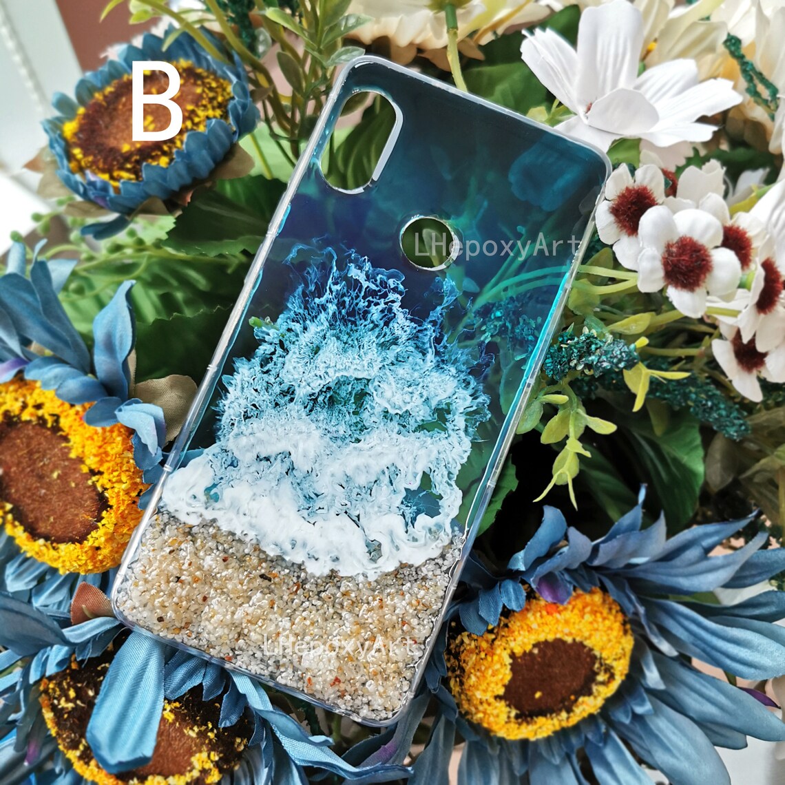 Ocean Resin Sand Starfish Shells Phonecase for Redmi Note 5 | Etsy