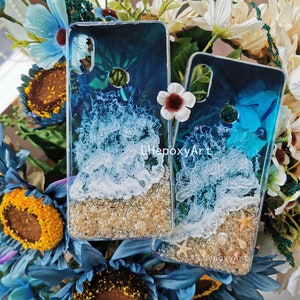 Ocean Resin Sand Starfish Shells Phonecase for Redmi Note 5 Case ...