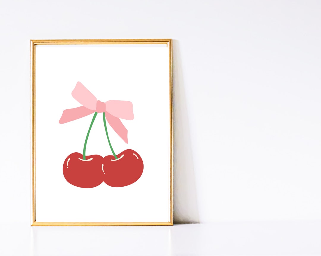 Coquette Wall Art, Digital Coquette Room Decor, Coquette Wall Decor ...