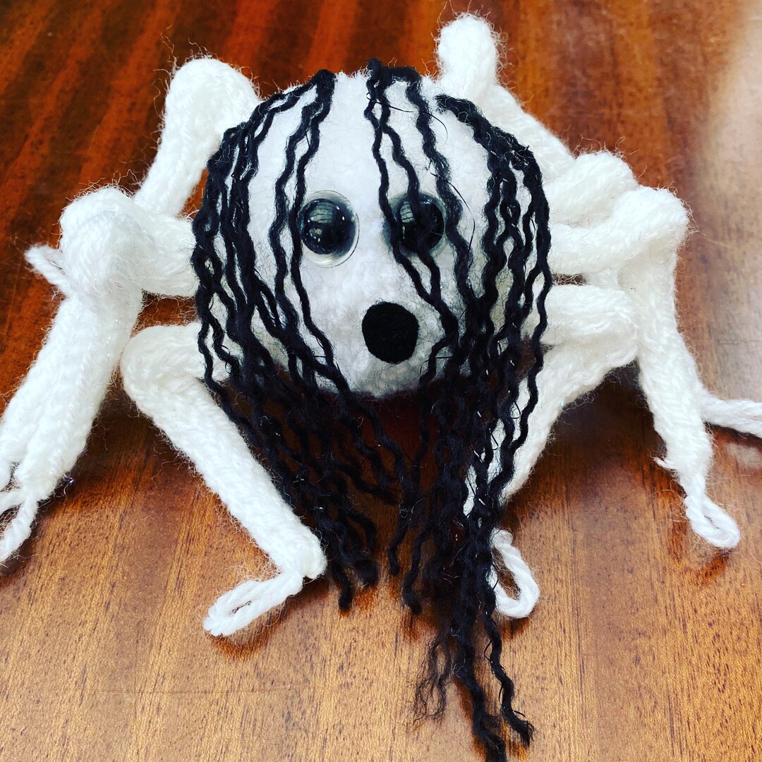 The Grudge Kayako Knitted Spider Fan Art Pom Pom Cutey Crawly ...