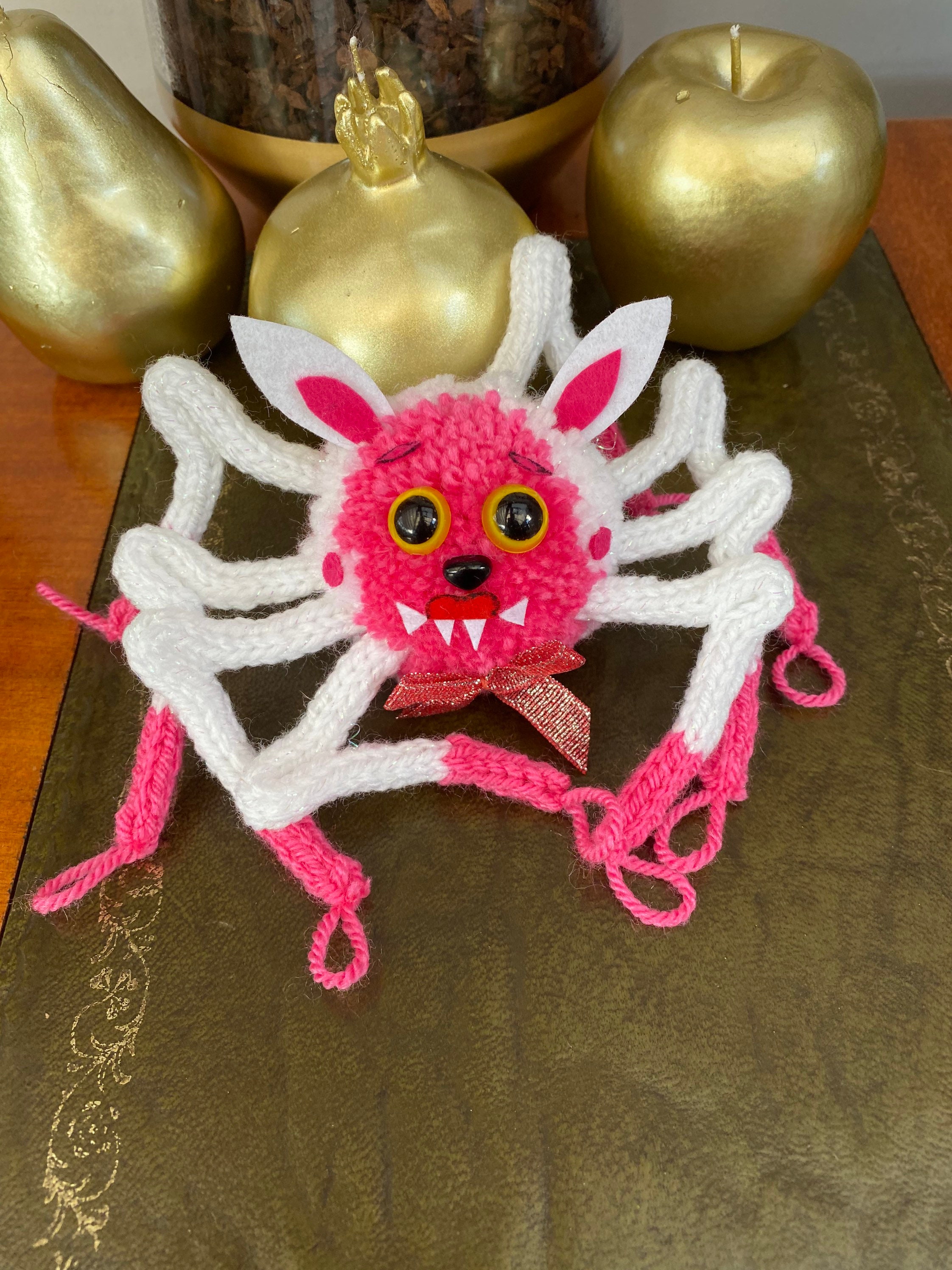 FNAF Funtime Foxy Fan Art Spider Knitted Cutey Crawly Plush - Etsy