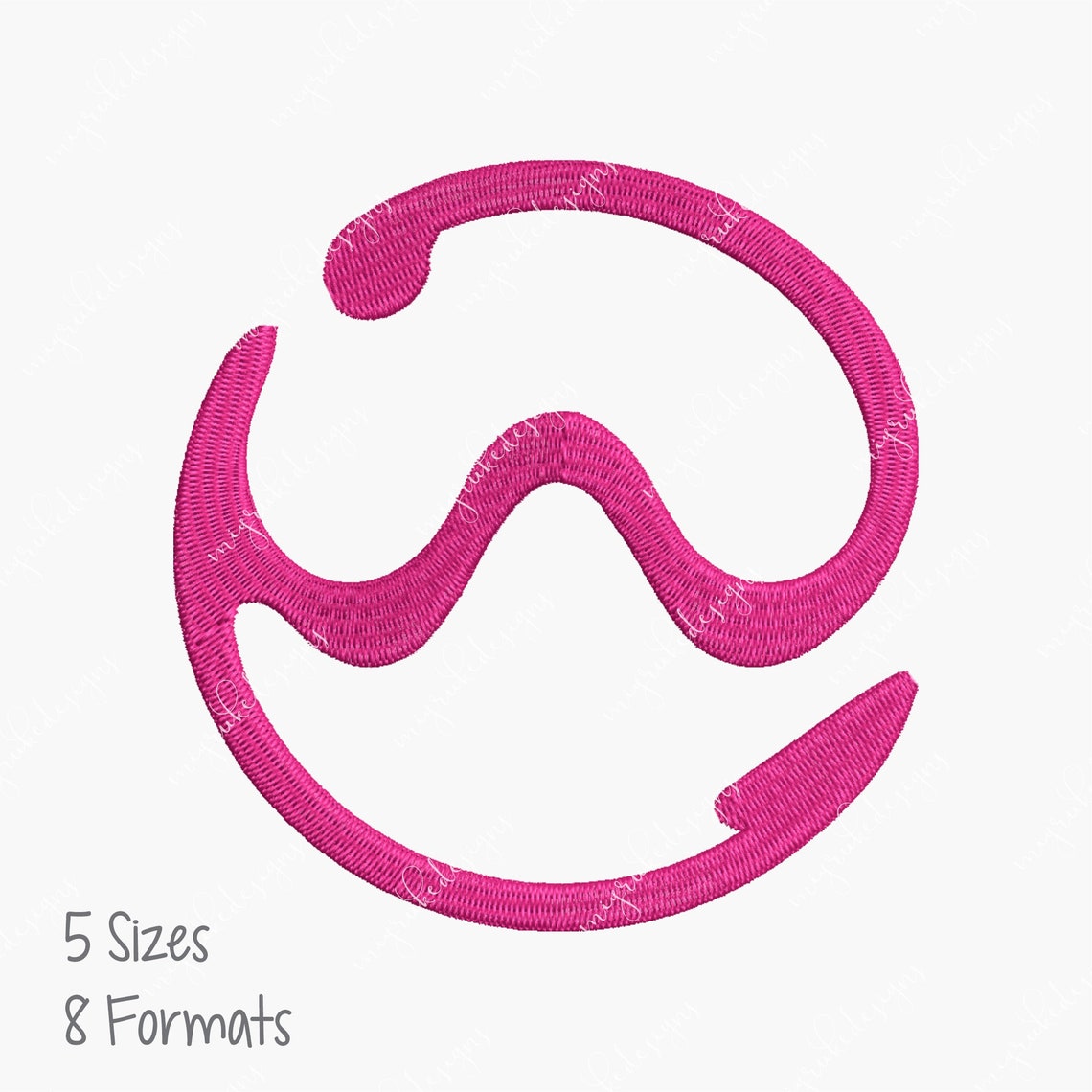 Chromatica Logo Lady Gaga Machine Embroidery Design | Etsy