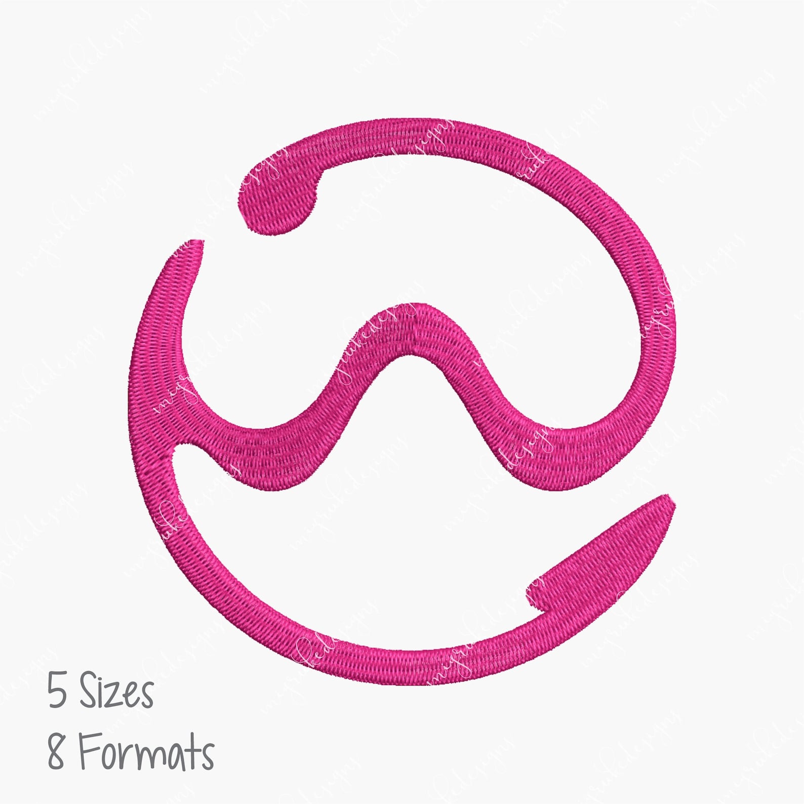 Chromatica Logo Lady Gaga Machine Embroidery Design | Etsy