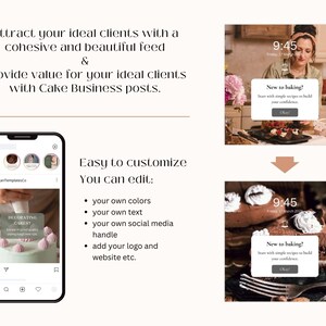 Cake Business Instagram Posts | Cake Business Quotes Social Media Posts ...