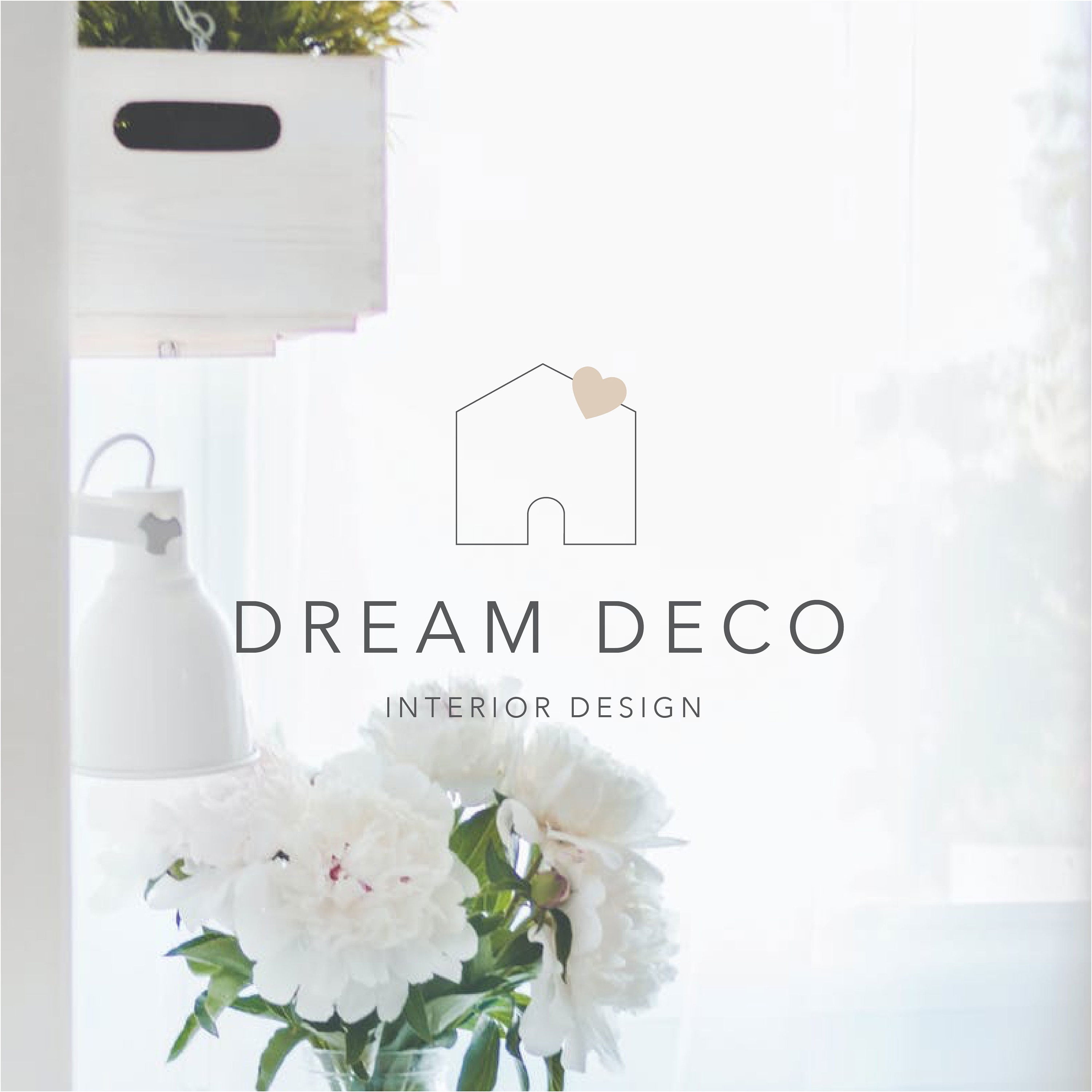 Logotipo de diseño de interiores logotipo de decoración del - Etsy México