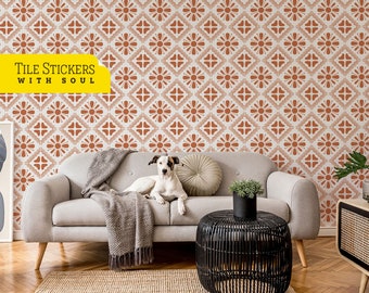 Watercolor Floor Tile Stickers Wall Tile Decals Wall Tile - Etsy