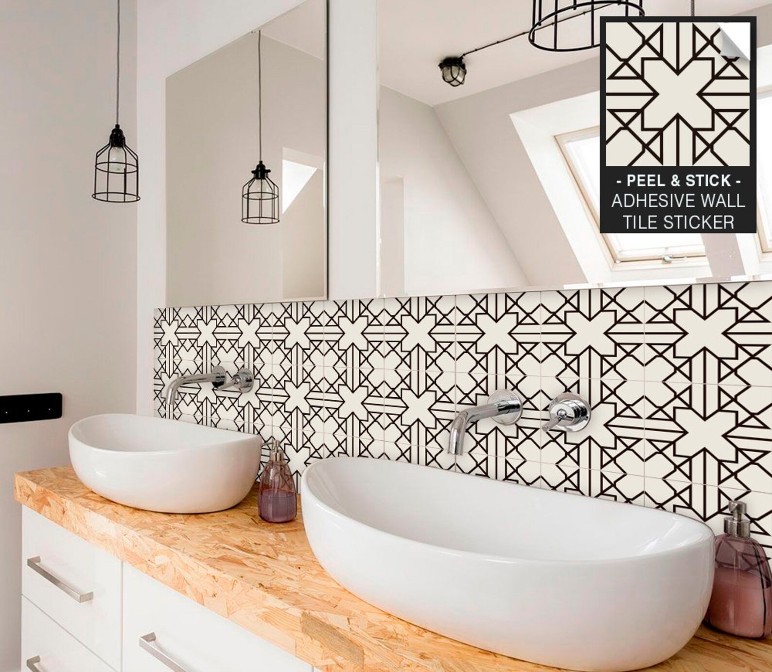 Splashback Tiles Kitchen Adhesive Tiles Wall Tile Stickers - Etsy