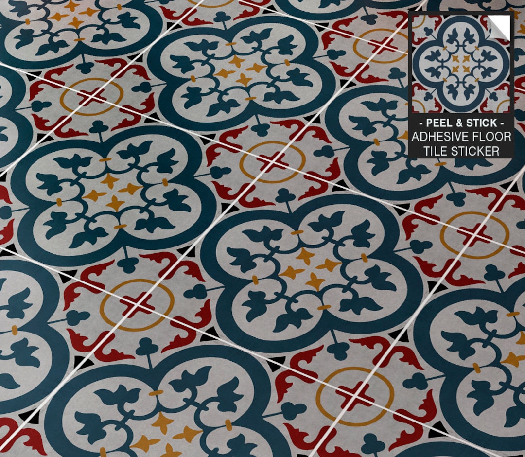 Tile Decal Mosaic Floor Art Tile Stickers Mosaic Tiles - Etsy