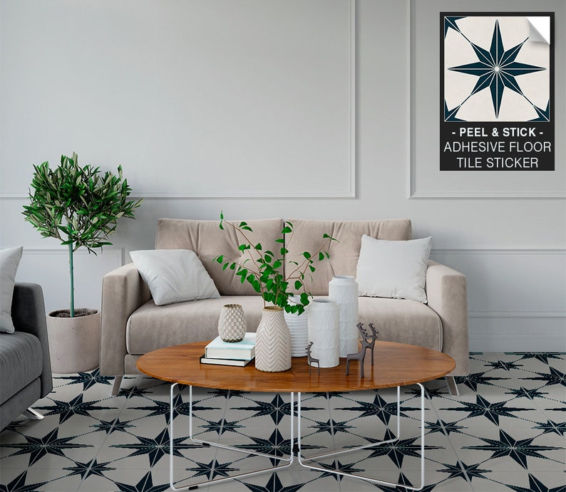 Floor Tile Stickers Floor Decals Floor Tiles Vinyl Floor | Etsy