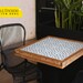 Dark Pastel Blue Tile Stickers for Floor and Wall, Mosaic Tiles Sticker ...