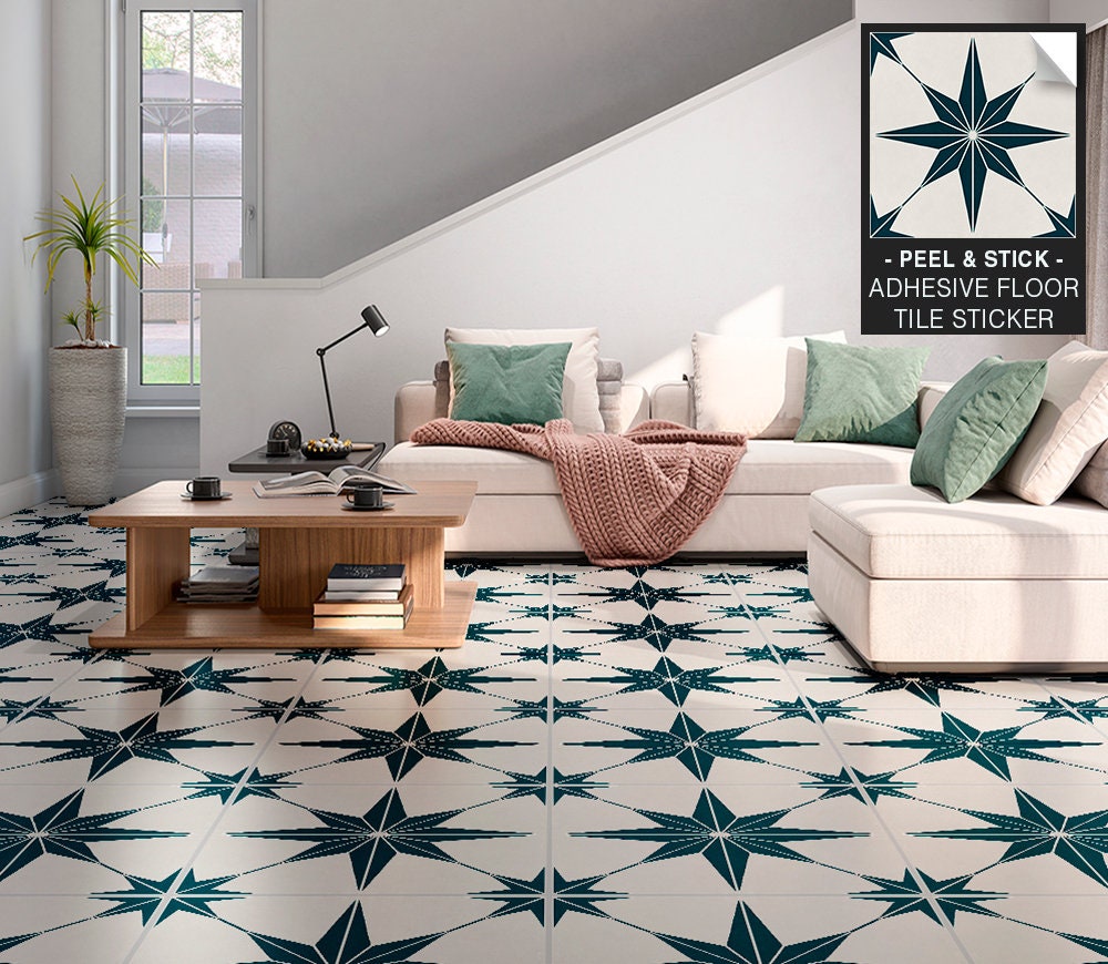 Floor Tile Stickers Floor Decals Floor Tiles Vinyl Floor | Etsy