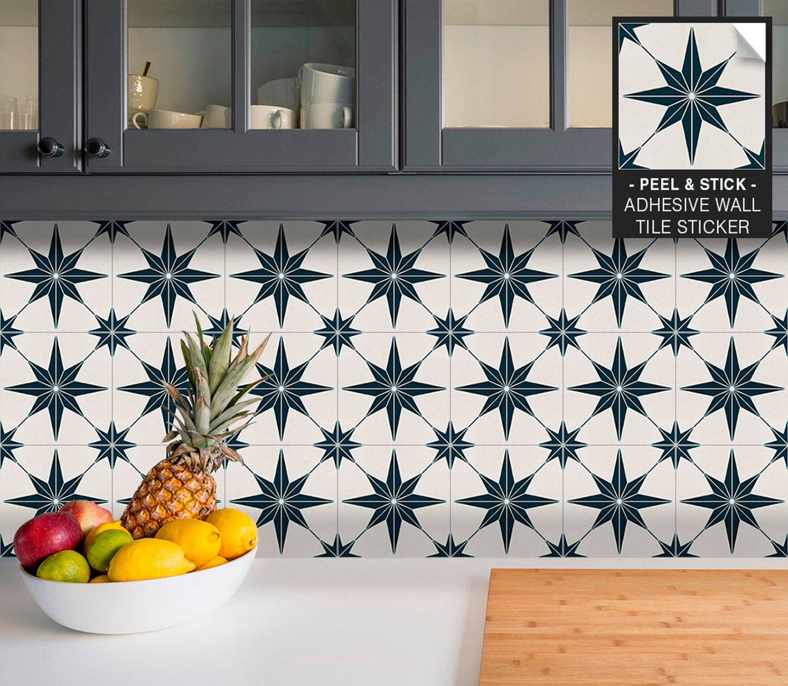 Wall Tile Stickers Tile Stickers Vinyl Tiles Wall Tile - Etsy