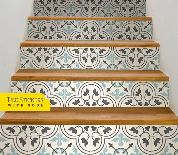 Stair Riser Decal Vinyl Strips Stair Riser Tiles Vinyl - Etsy