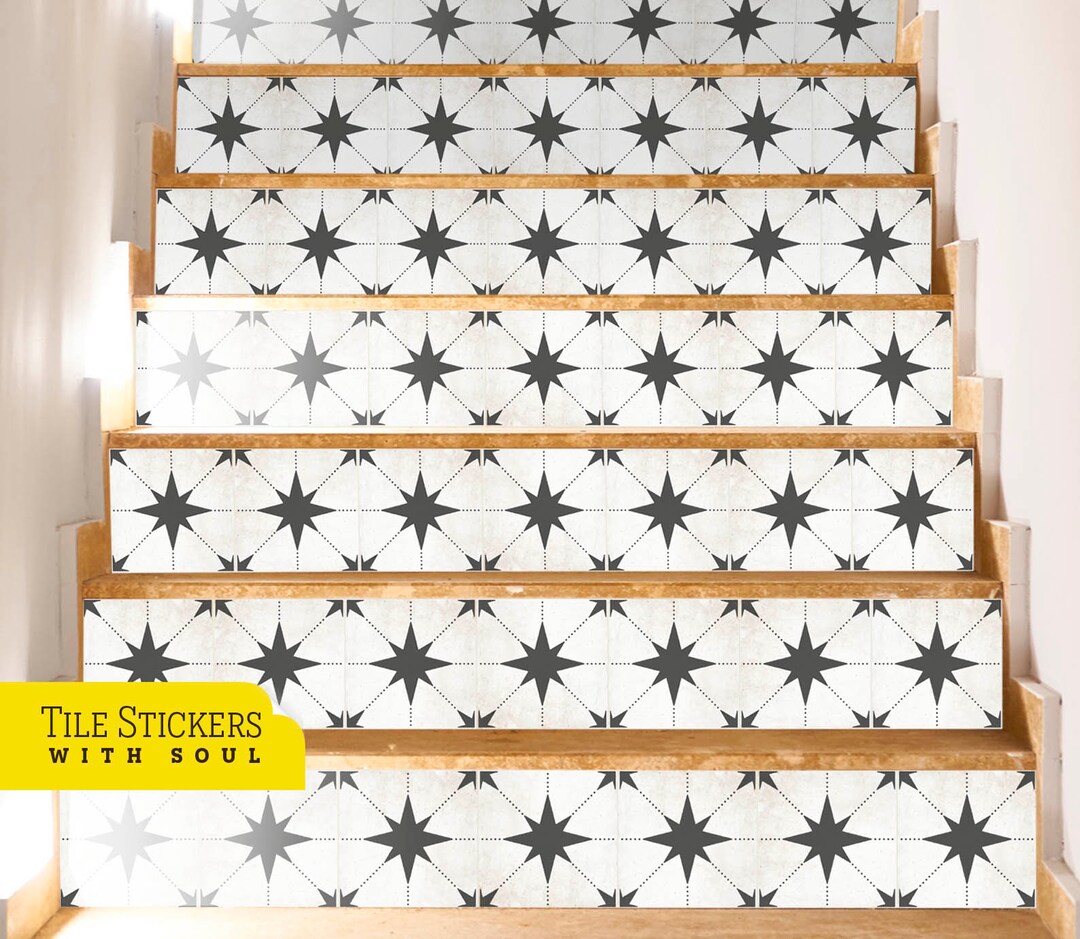 Decorative Stair, Vinyl Strips Removable, Sticker Peel & Stick, Stair ...