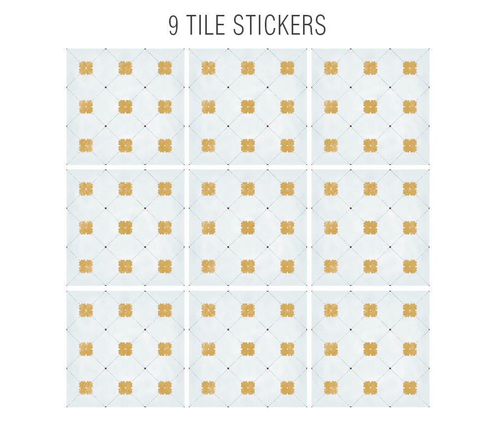 Tile Stickers for floor Floor Vinyl Floor Tile Decal Floor | Etsy