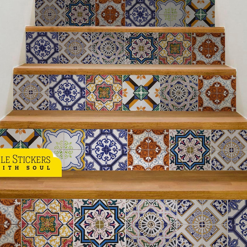 Stair Riser Tiles - Etsy