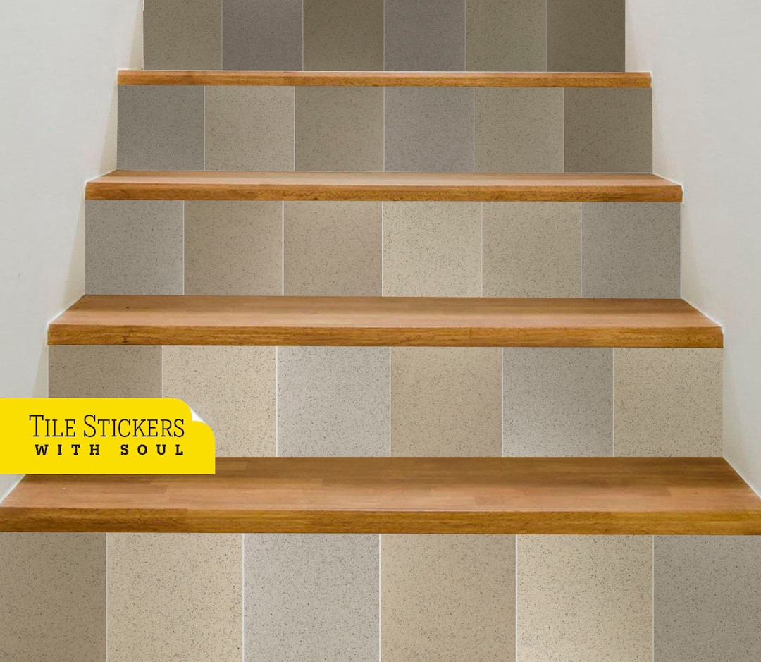 Stair Riser Vinyl Decals, Stair Riser Vinyl Decals, Removable Stair ...