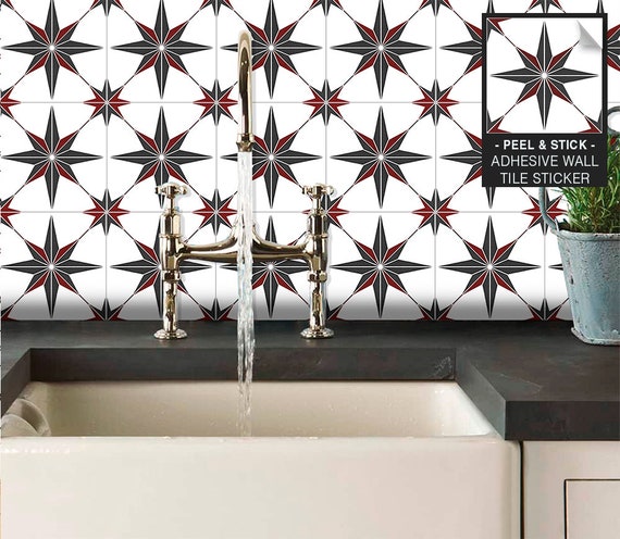 Adhesive Tiles Tile Decor Kitchen Tiles Staircase Decor | Etsy