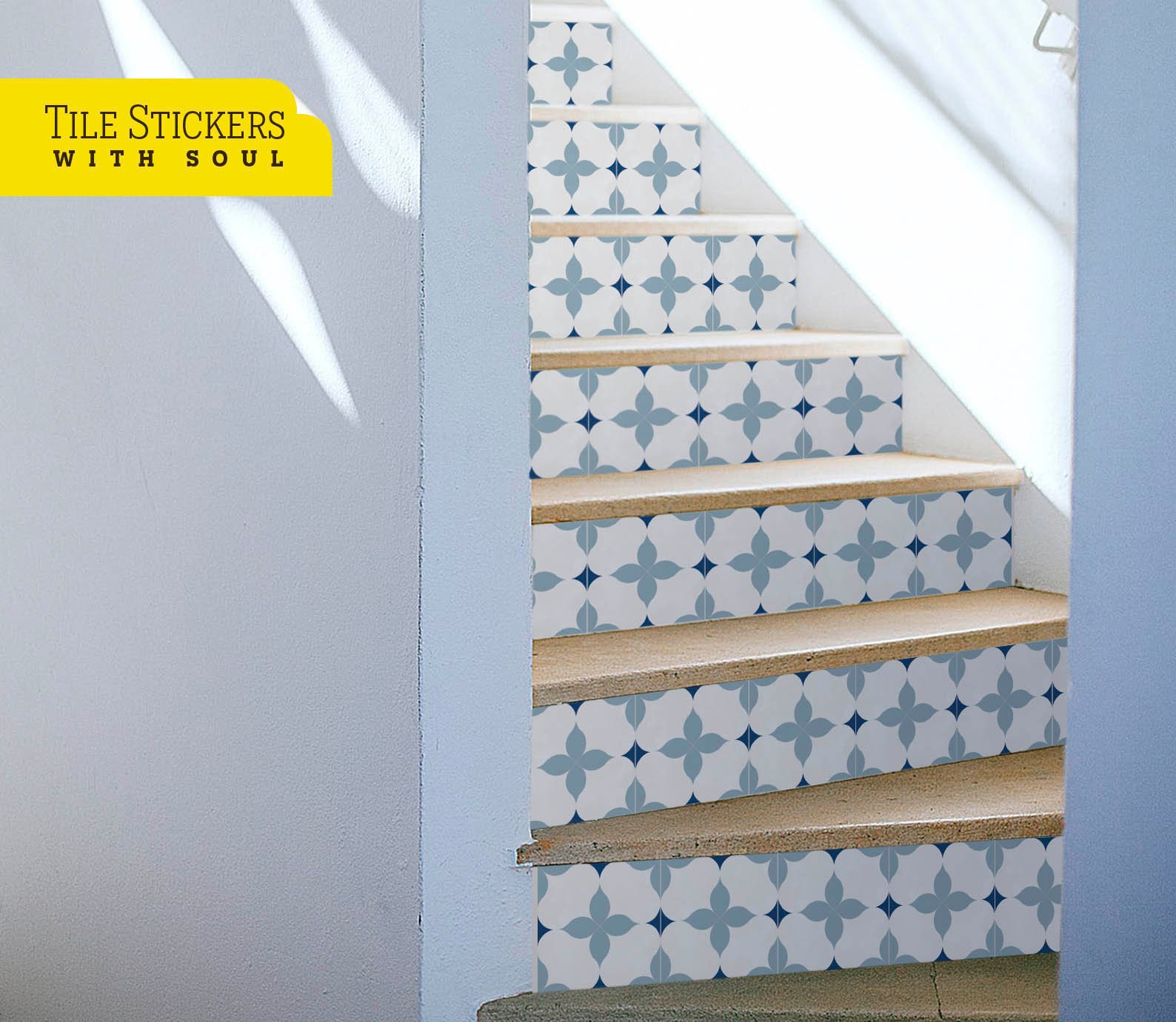 Decorate Your Stairs With This Beautiful Tile Stickers. Stair - Etsy