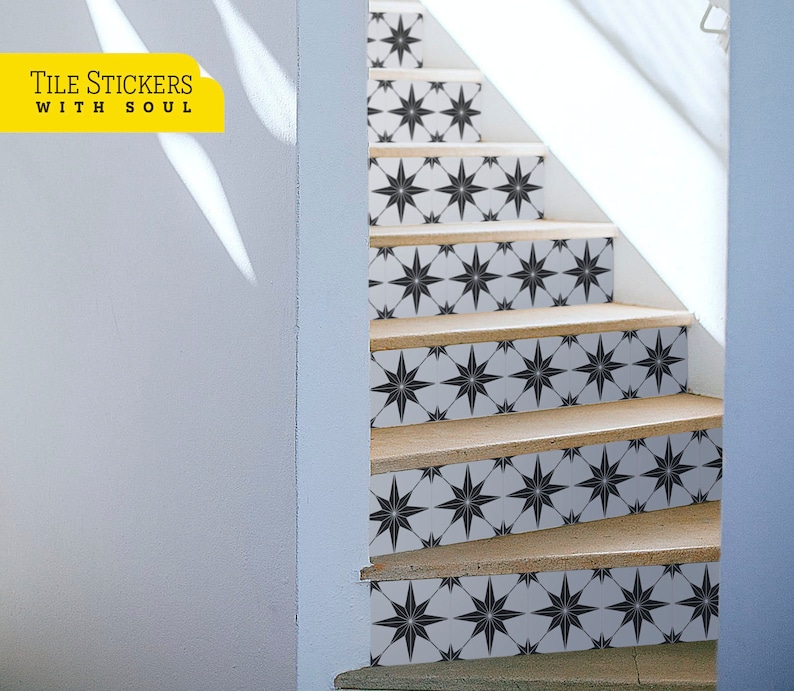 Decorative Stair, Vinyl Strips Removable, Sticker Peel & Stick, Stair ...