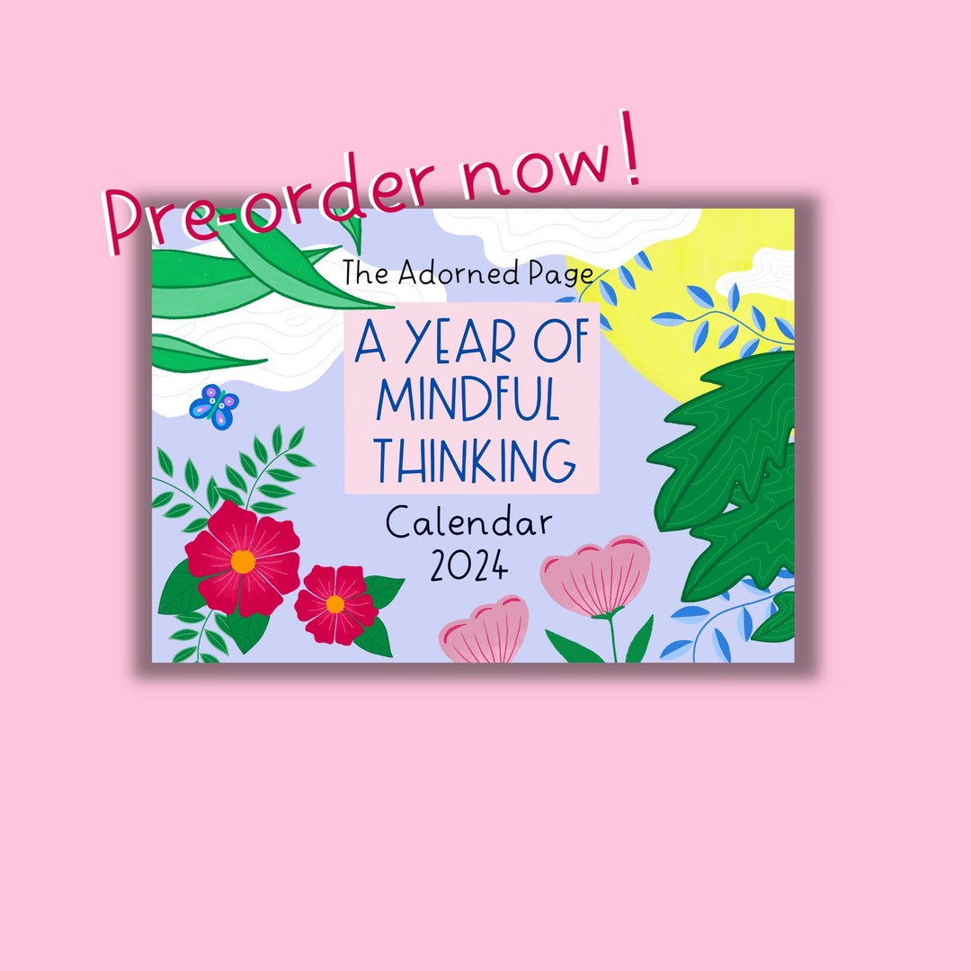 Pre-order A Year of Mindful Thinking Calendar 2024 - Etsy