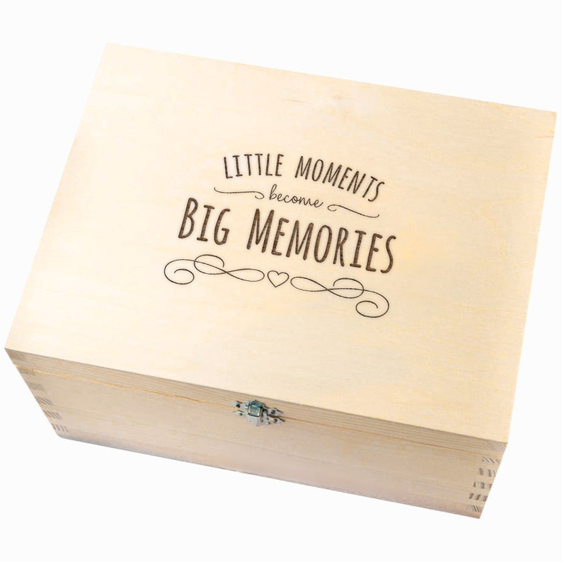 Engraved little Moments Become Big Memories | Etsy