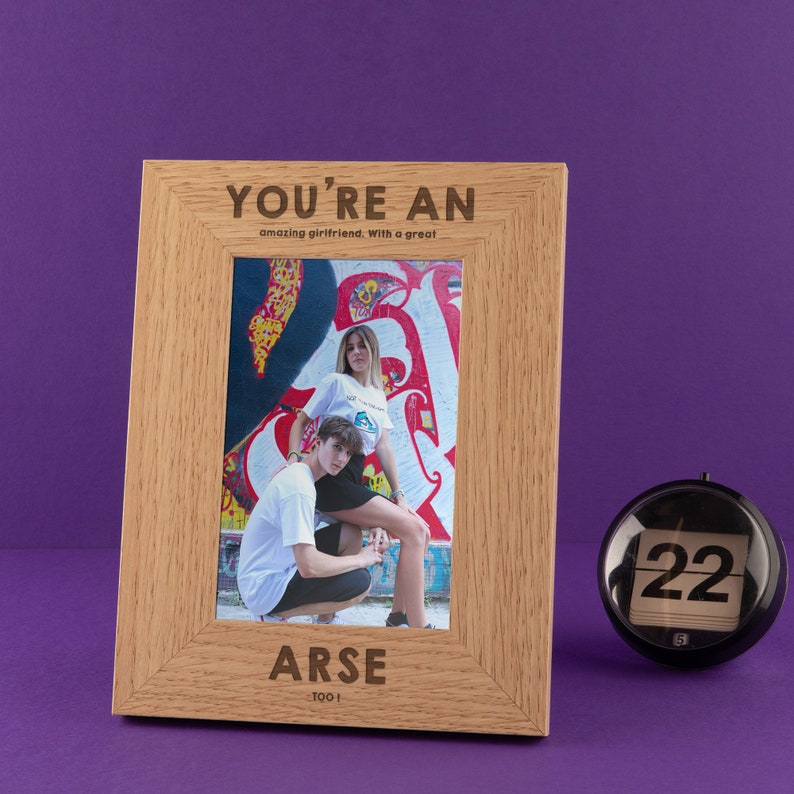 Engraved you're an Ase Photo Frame or Wooden - Etsy