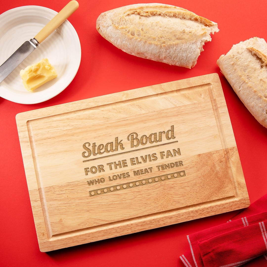 Engraved "loves Meat Tender" Cutting Board - Funny Chopping Boards ...