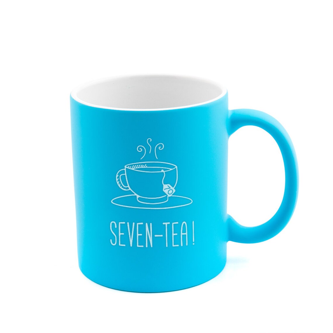 Engraved seven-tea Wooden Glass or Slate Coaster - Etsy