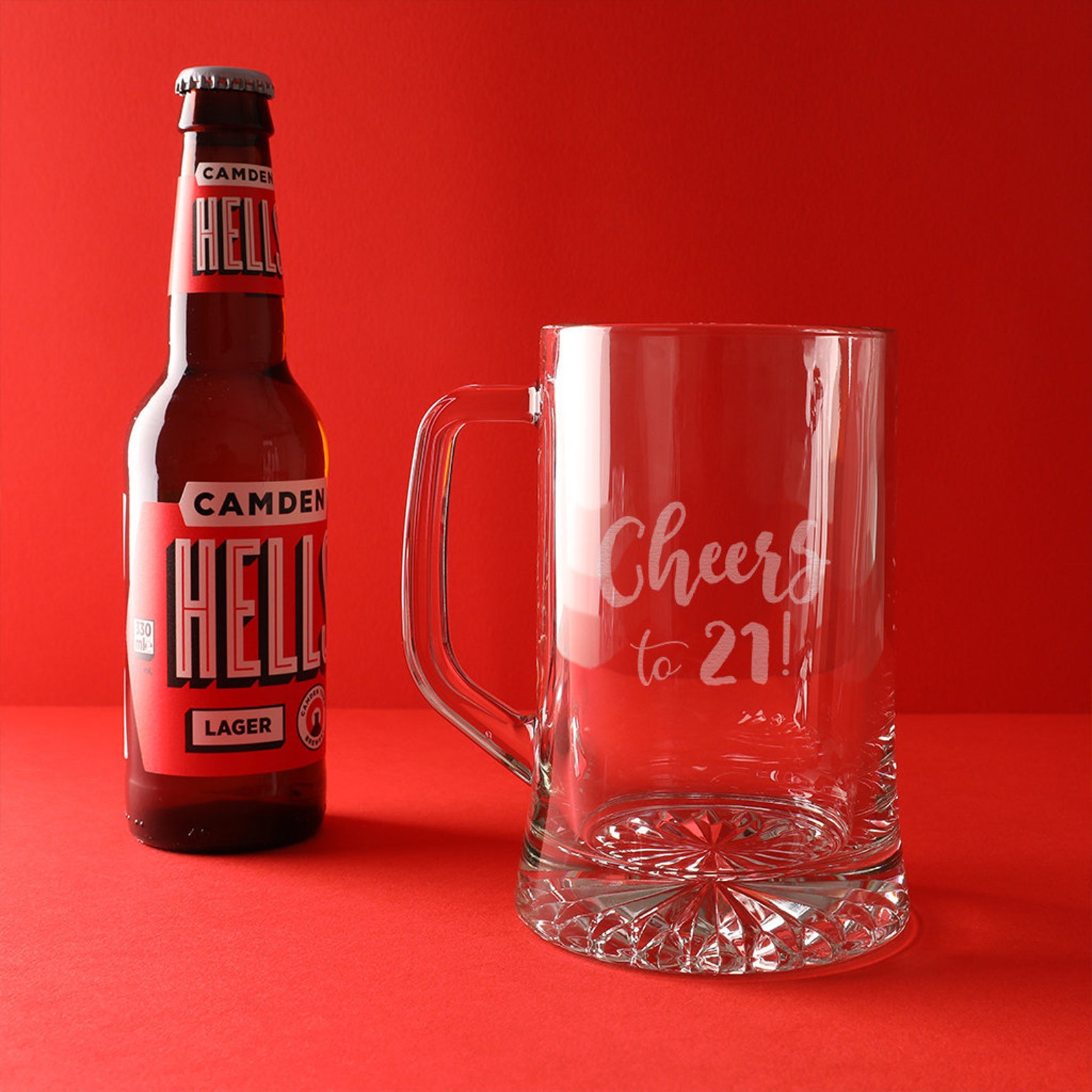Personalised cheers Beer Glass Tankard - Etsy