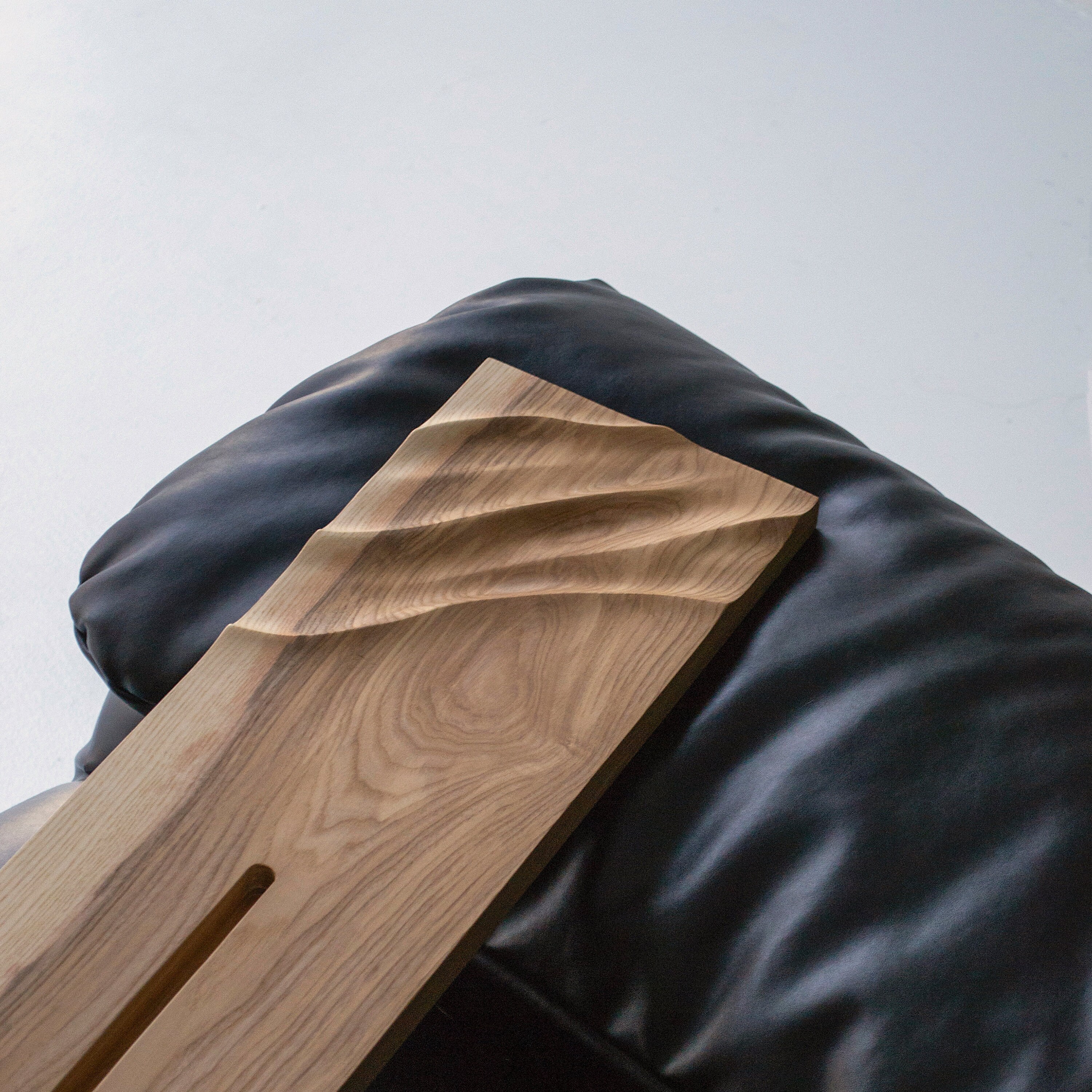 Wooden Bath Tray With Waves and Book Stand - Etsy