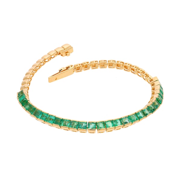 Emerald Bracelet - Etsy