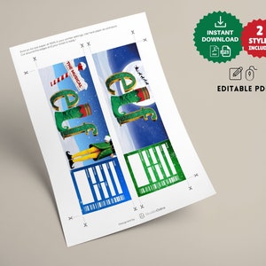 Printable ELF the Musical Surprise BROADWAY Gift TICKET / Christmas ...