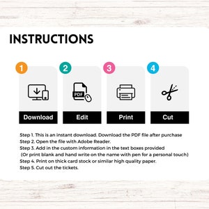 Printable ELF the Musical Surprise BROADWAY Gift TICKET / Christmas ...