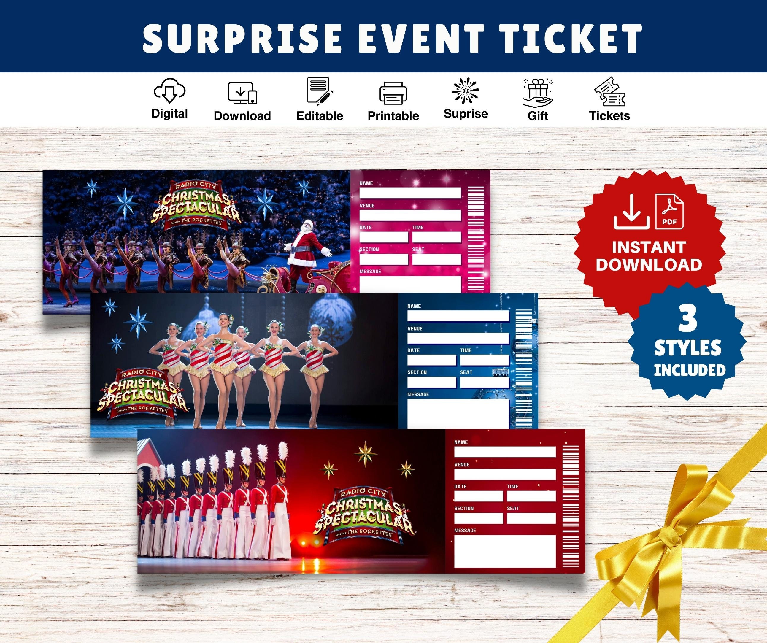 Rockettes Christmas Spectacular Kick Line Clipart