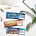 Printable Editable MIAMI Surprise BOARDING Pass TICKET - Etsy