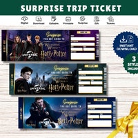 Printable, Editable INDIA Surprise Boarding Pass TICKET, Vacation ...