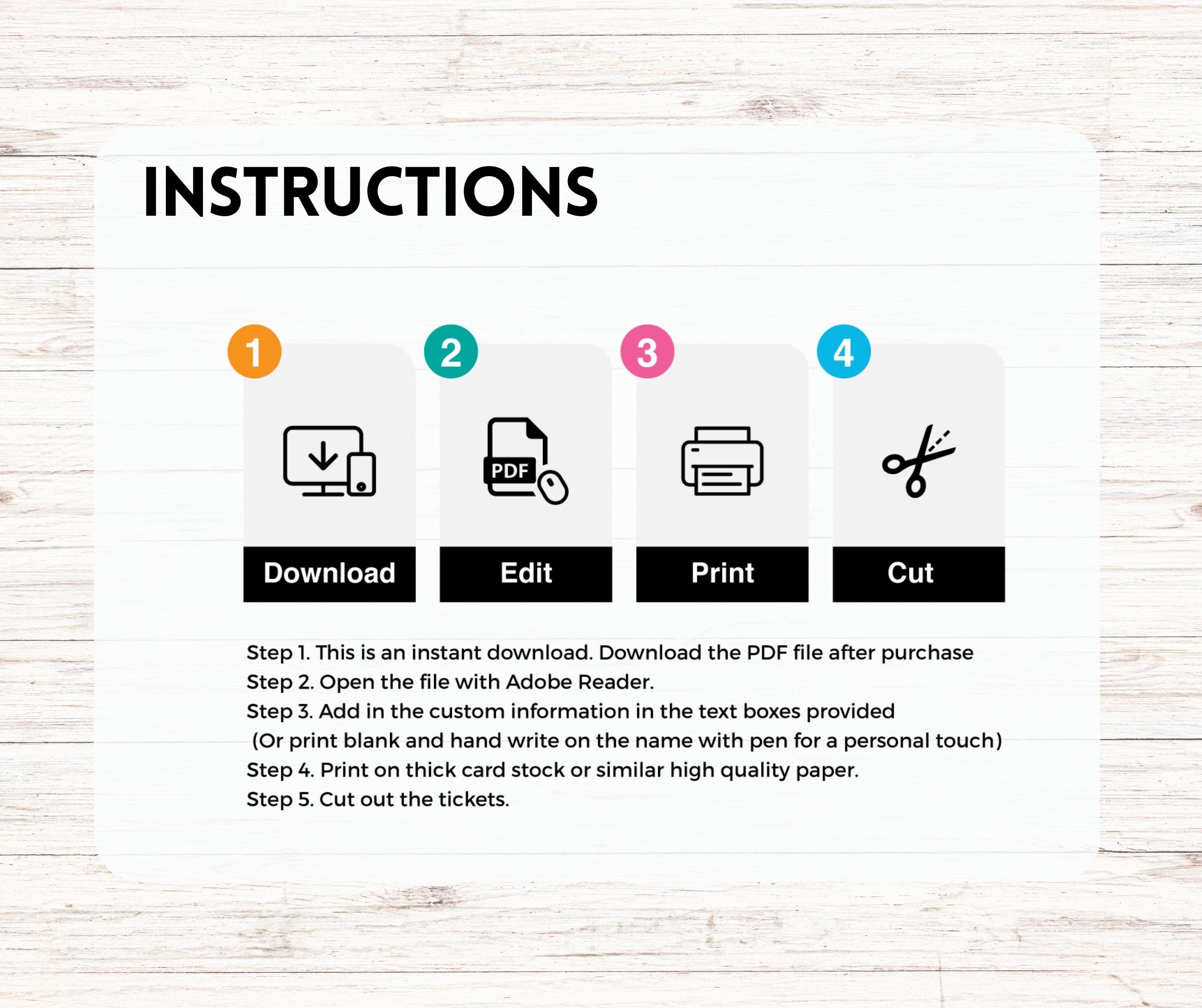 Printable Boarding Pass: Editable Brazil Trip Ticket - Instant Download ...