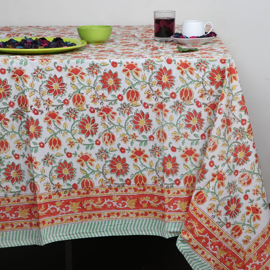 Table Cloth Runner Mats, Dining Table Boho Décor, Table Scape Holiday ...