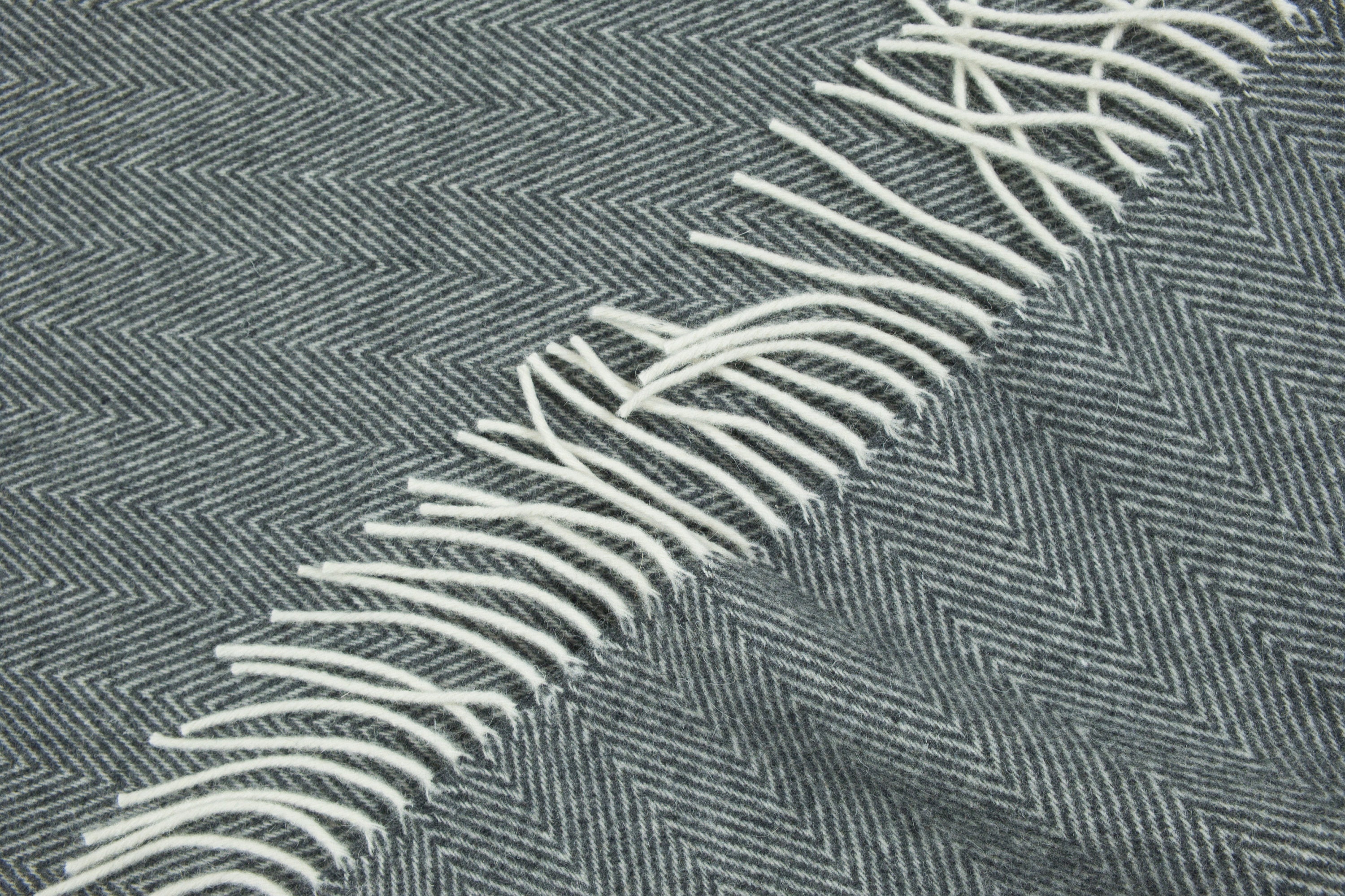 Dark Grey Chevron Pattern