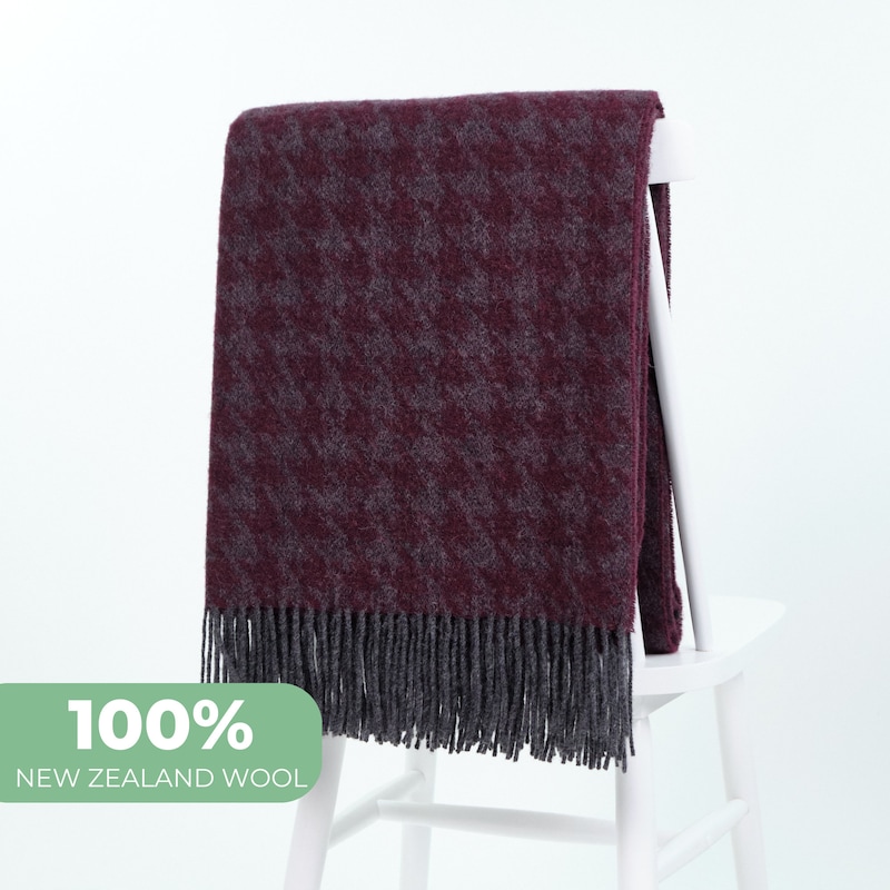 Wool Plaid Blanket - Etsy