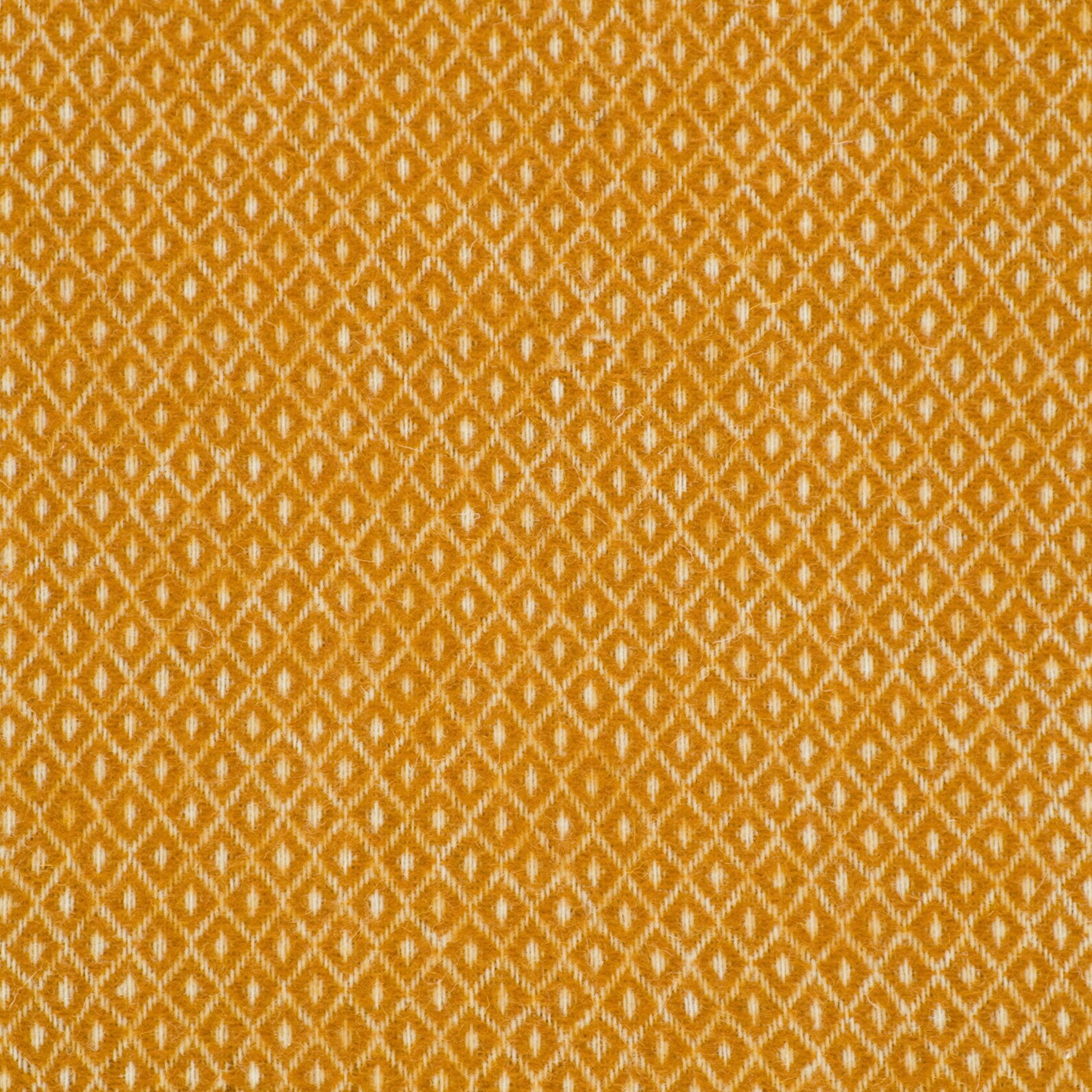 Mustard Yellow Natural Wool Little Diamond Weave Pattern - Etsy