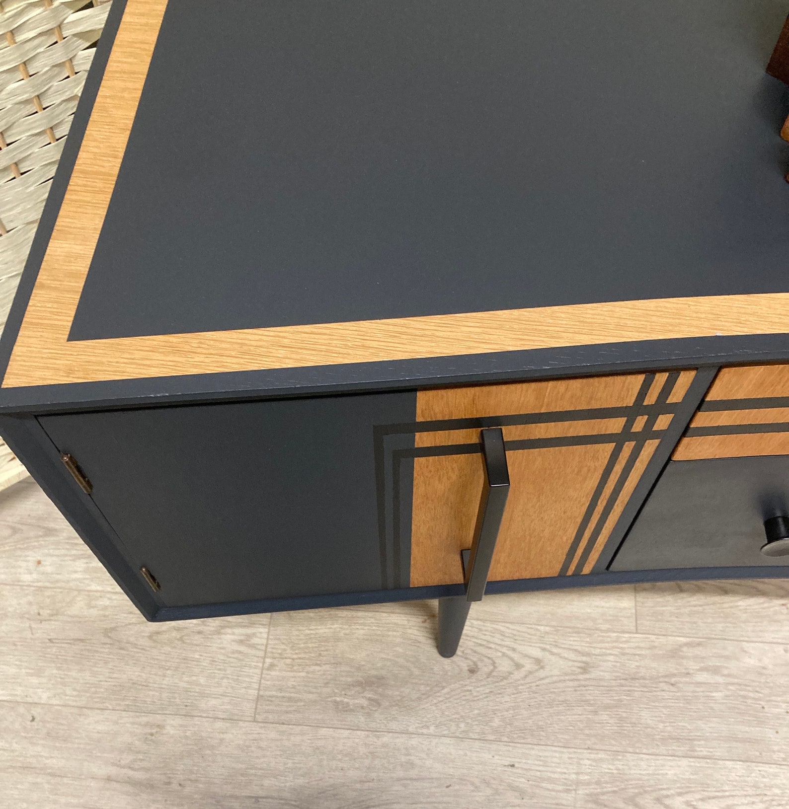 SOLD. Retro Mid Century Modern Meredew Sideboard/dressing Table. Hand ...